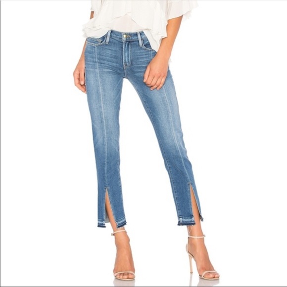 Frame Denim | Jeans | Frame Le Nouveau Straight Split Hem Jeans Sz 25 ...